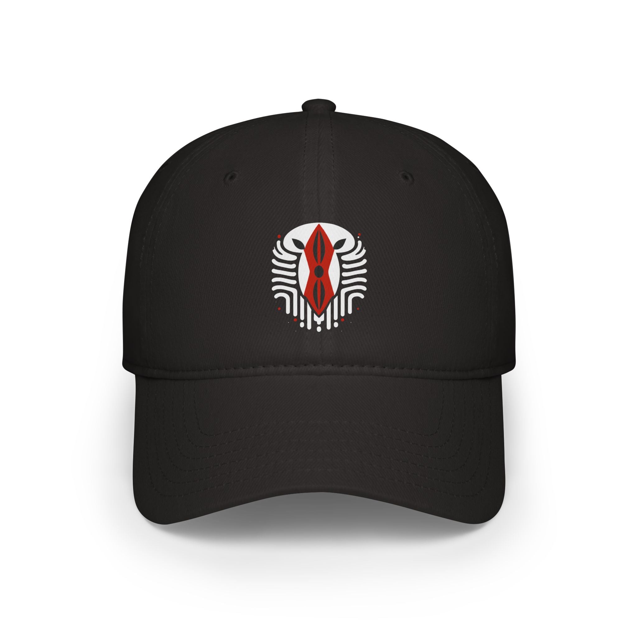 Kenyan Shield Baseball Cap — Low Profile Black Hat – Nyumbani Wear